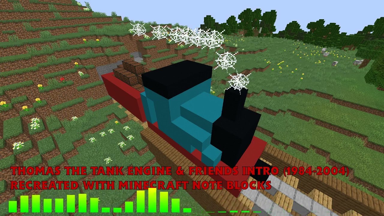 Minecraft Note Block Songs #1 - Thomas the Tank Engine Theme - YouTube