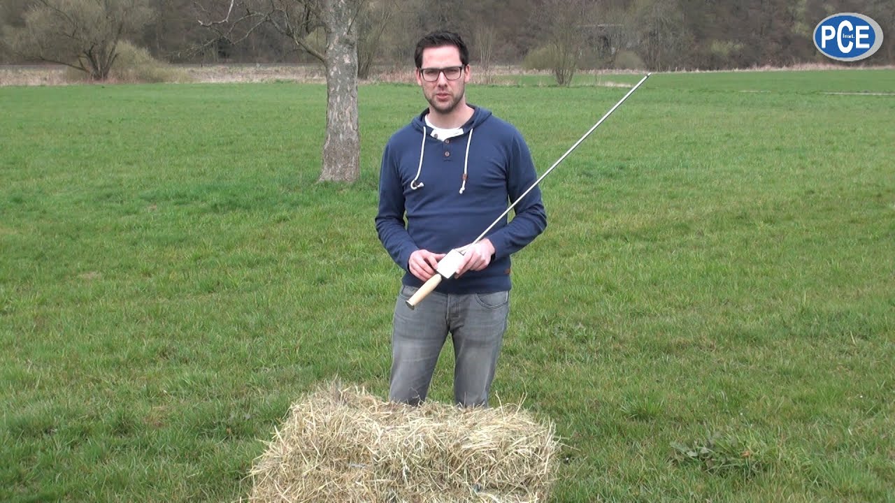 Hay Moisture Meter PCE-HMM - YouTube