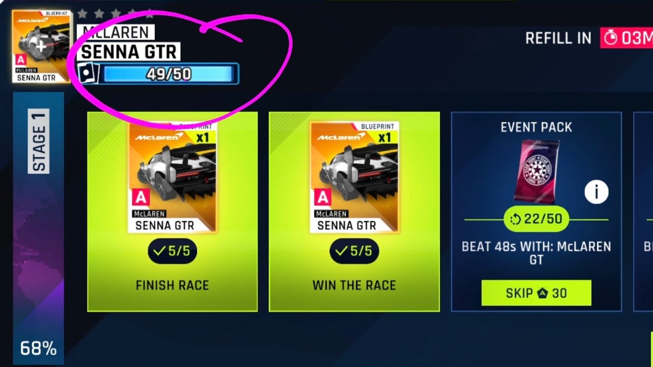 A9 - McLaren Senna GTR Unlocked - Lots of Blueprints from the Star Hunt ...