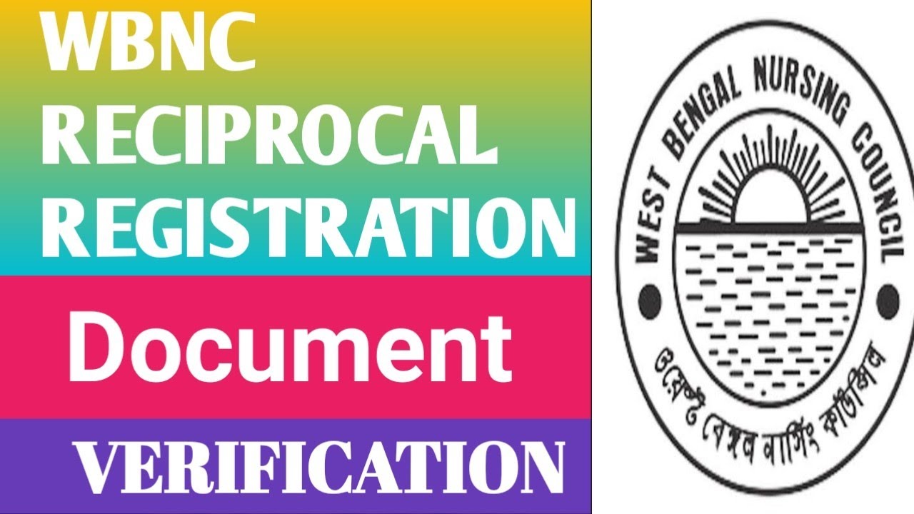 WBNC Reciprocal Registration New Update || wbnc reciprocal registration ...