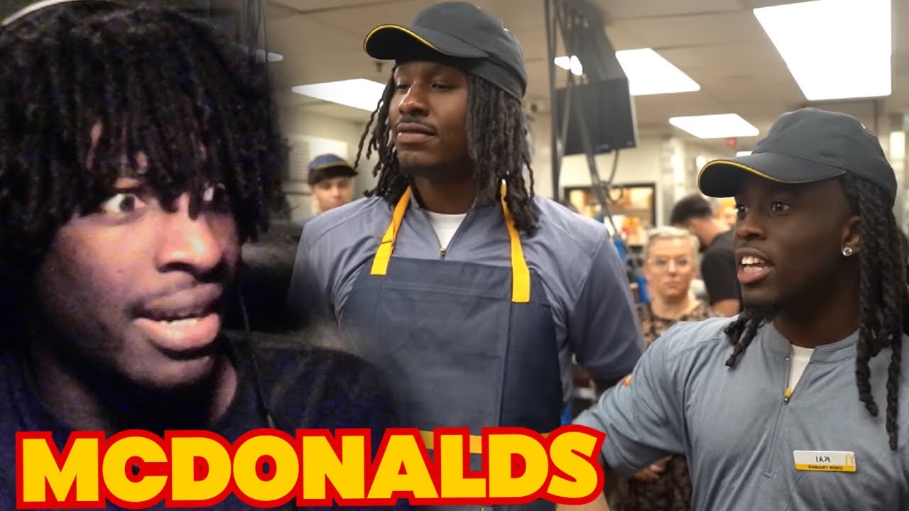 KAI CENAT AND DUKE WORKING AT MCDONALDS??? | Natsicko Reacts To We ...