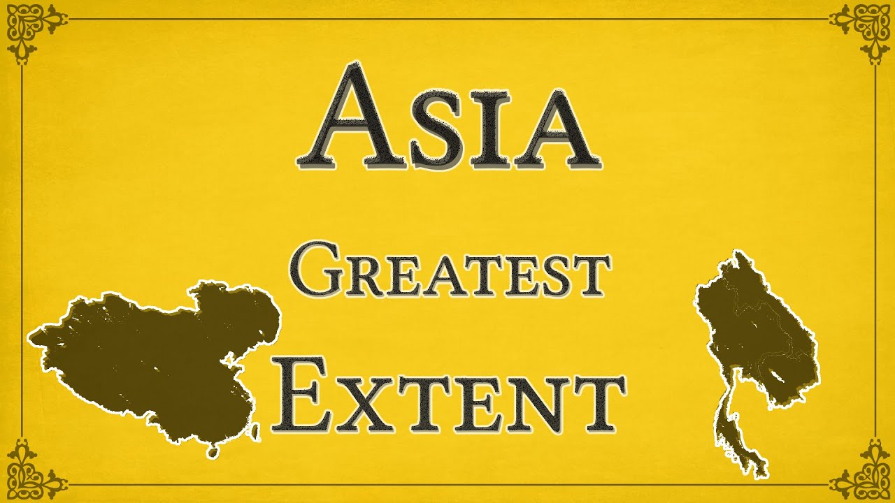 Asian Countries GREATEST Extent - YouTube