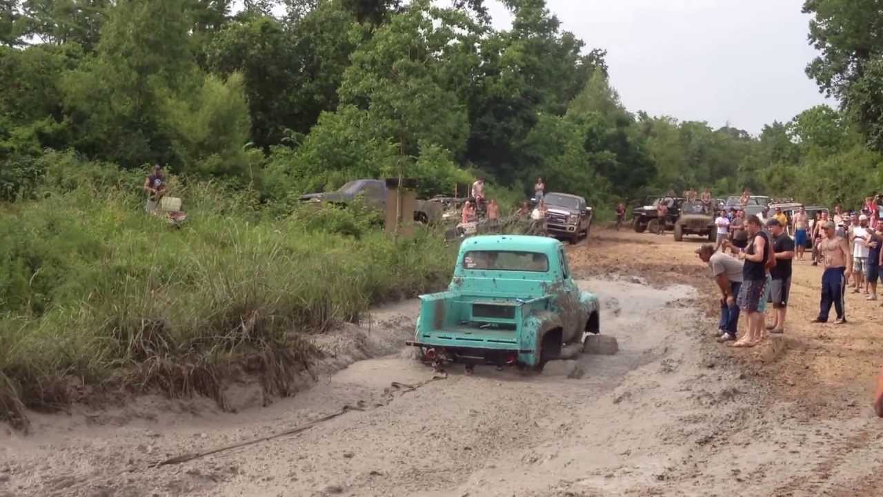 Big Mud Truck vs Big Mud Hole - YouTube