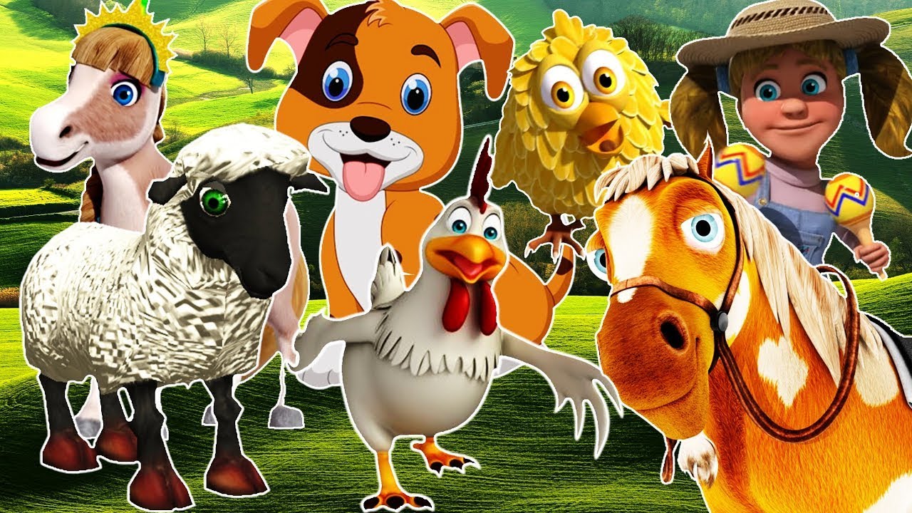 El Pollito Pio 3D animal Game- De La Granja Zenon Mix Funny Cartoon ...