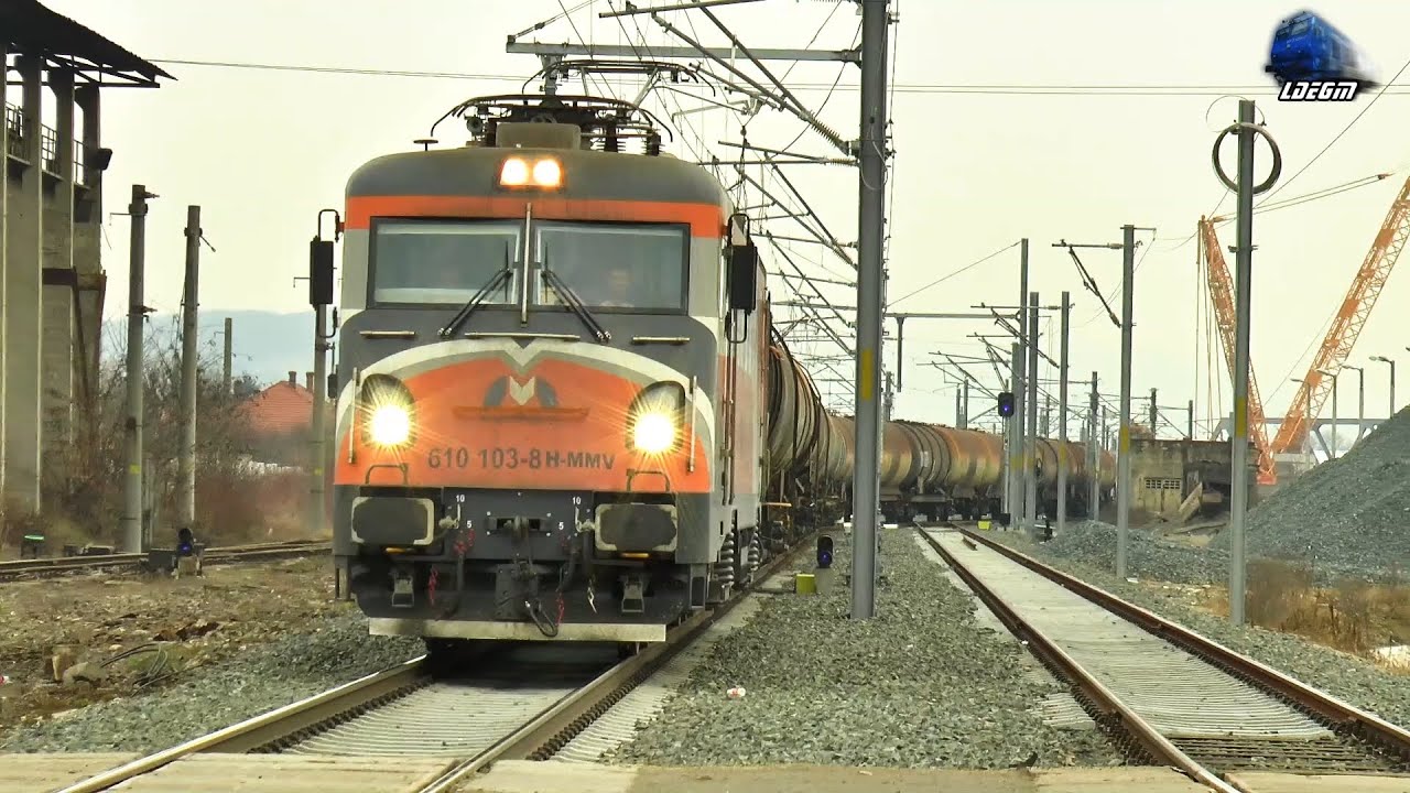 LEMA 601 103-8 & Mecanic Super Engineer & Marfar MMV Tanker Train in ...