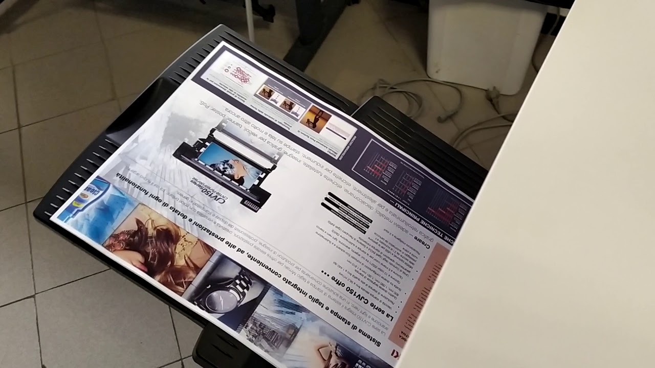 Canon ImagePress C650 in funzione - YouTube