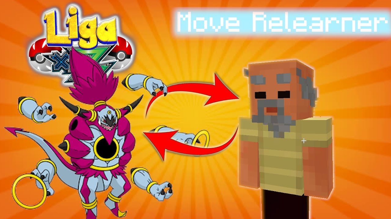 MOVE RELEARNER PRA HOOPA NÍVEL 70 - Minecraft LIGA XYZ #23 ( Pixelmon ...