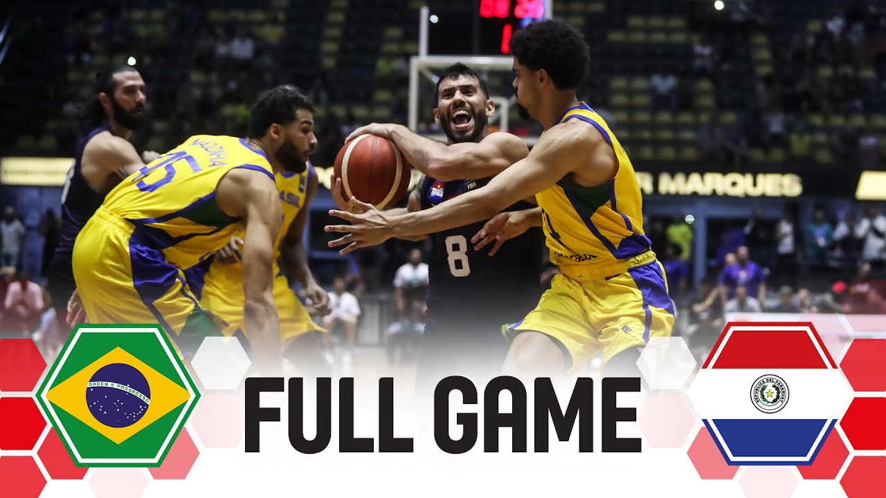 Brazil v Paraguay | Full Basketball Game | FIBA AmeriCup 2025 ...