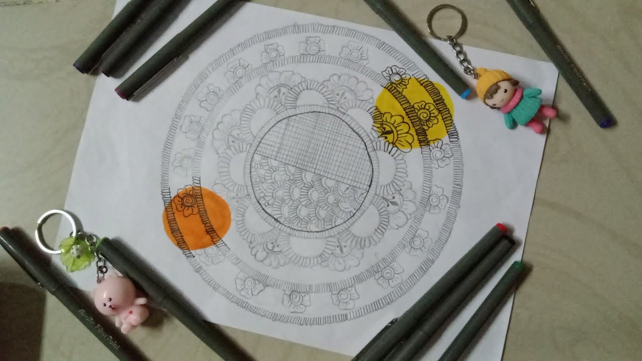 how to make doodle art. @multipurposecraft5831 - YouTube