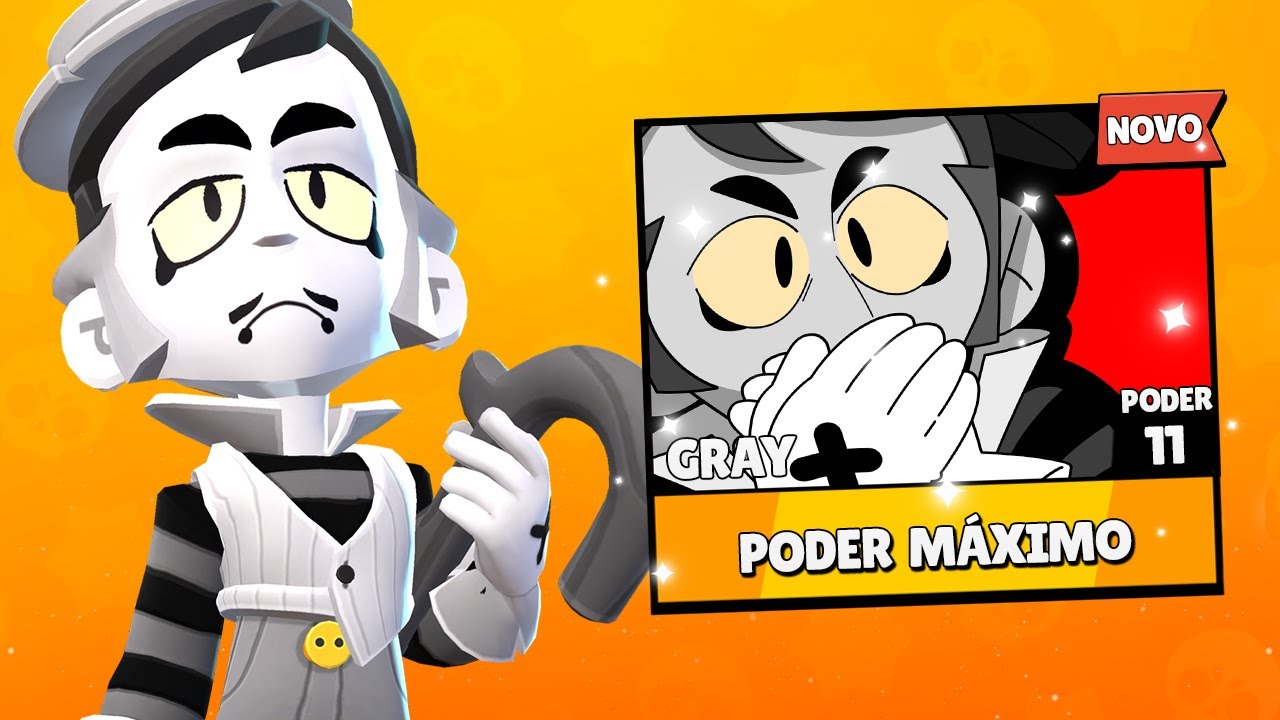 GRAY NOVO BRAWLER GRÁTIS DO BRAWL STARS 🔥 - YouTube