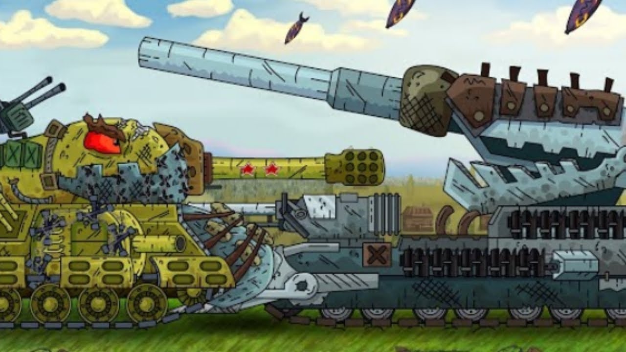 Steel Defense Monsters - Cartoons about tanks - YouTube