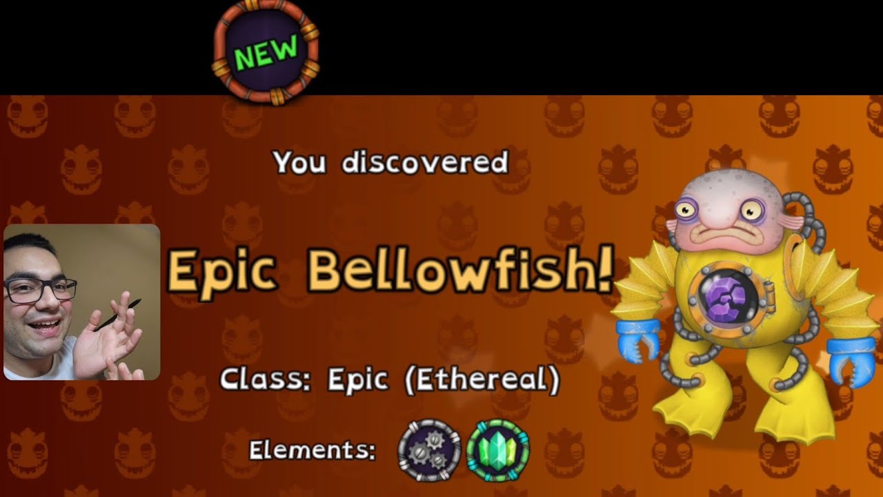 How to breed Epic Bellowfish on Ethereal island (Breed: Whisp + Dragong ...