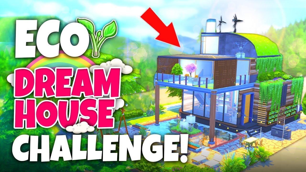 Eco *DREAMHOUSE* Build Challenge! 🌱 (HARD!) - YouTube