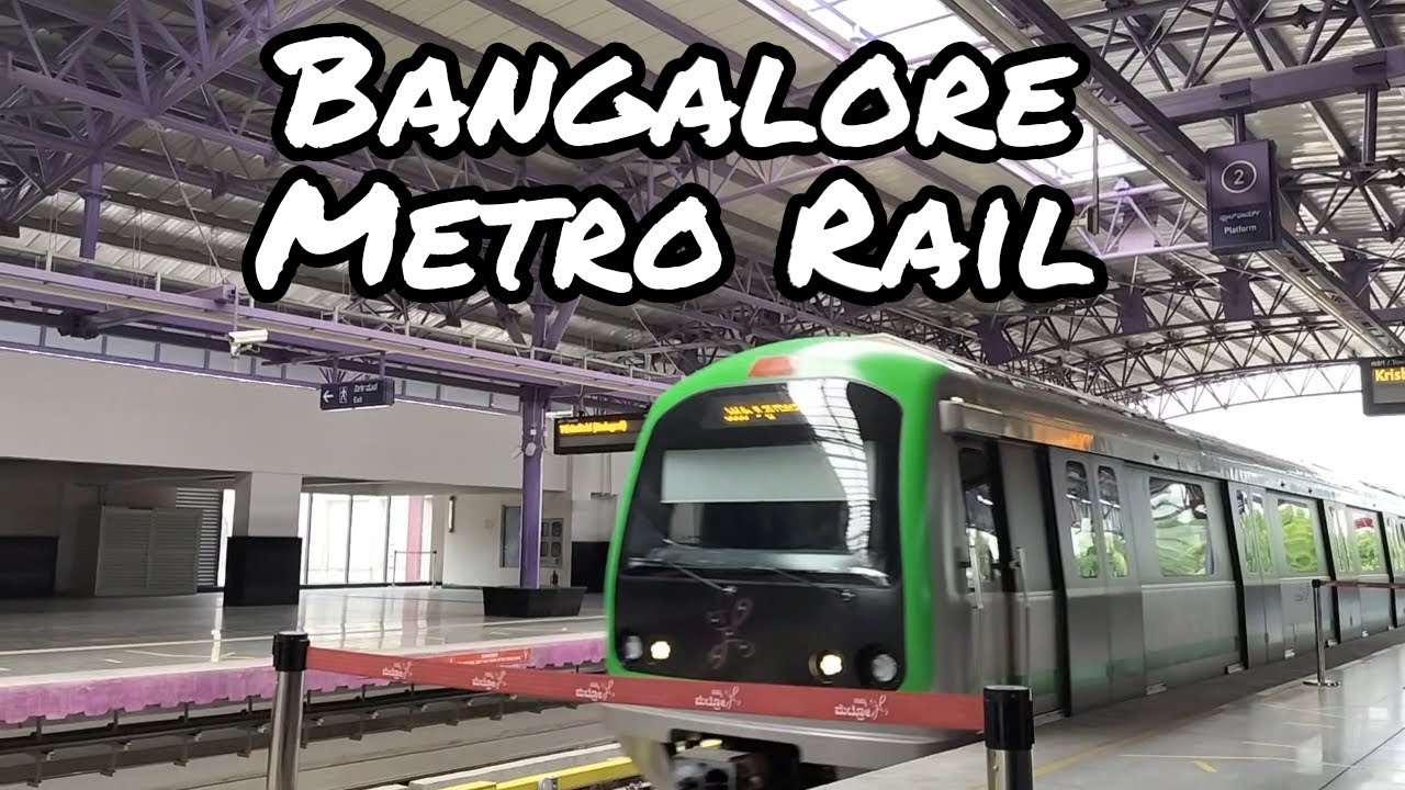 Bangalore Metro Rail | KR Puram | TamilanTour - YouTube