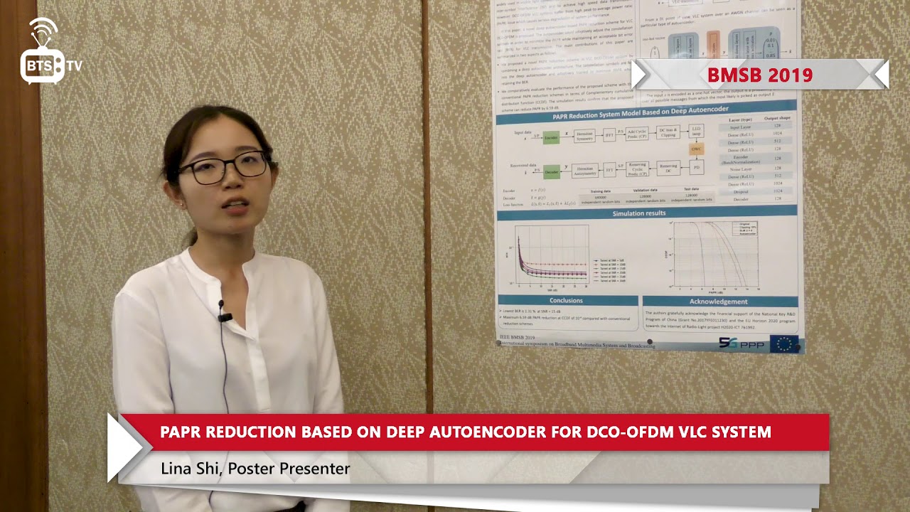 Lina Shi. PAPR reduction based on deep autoencoder for DCO-OFDM VLC ...