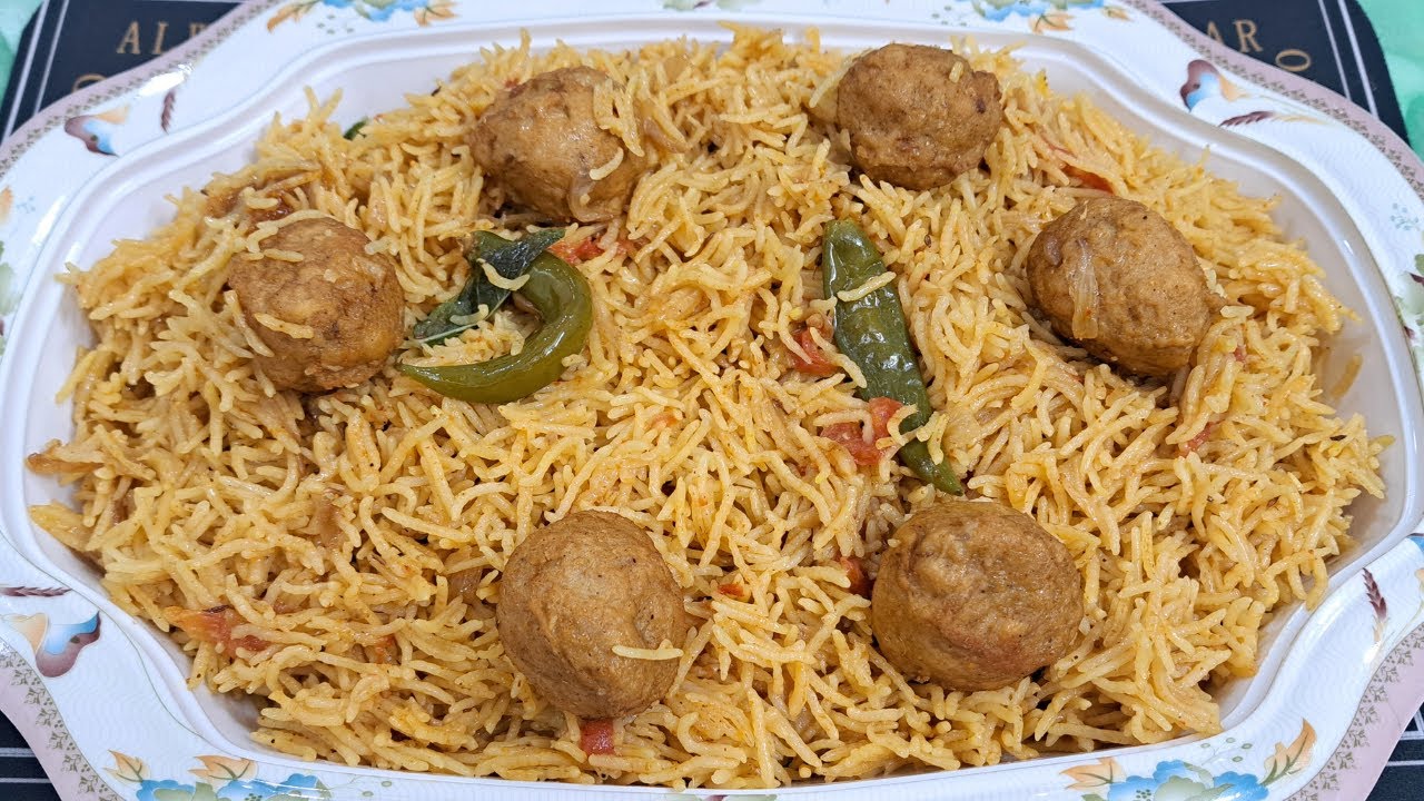Kofta Pulao Recipe | Chicken Kofta Pulao Recipe | Kofta Recipe - YouTube