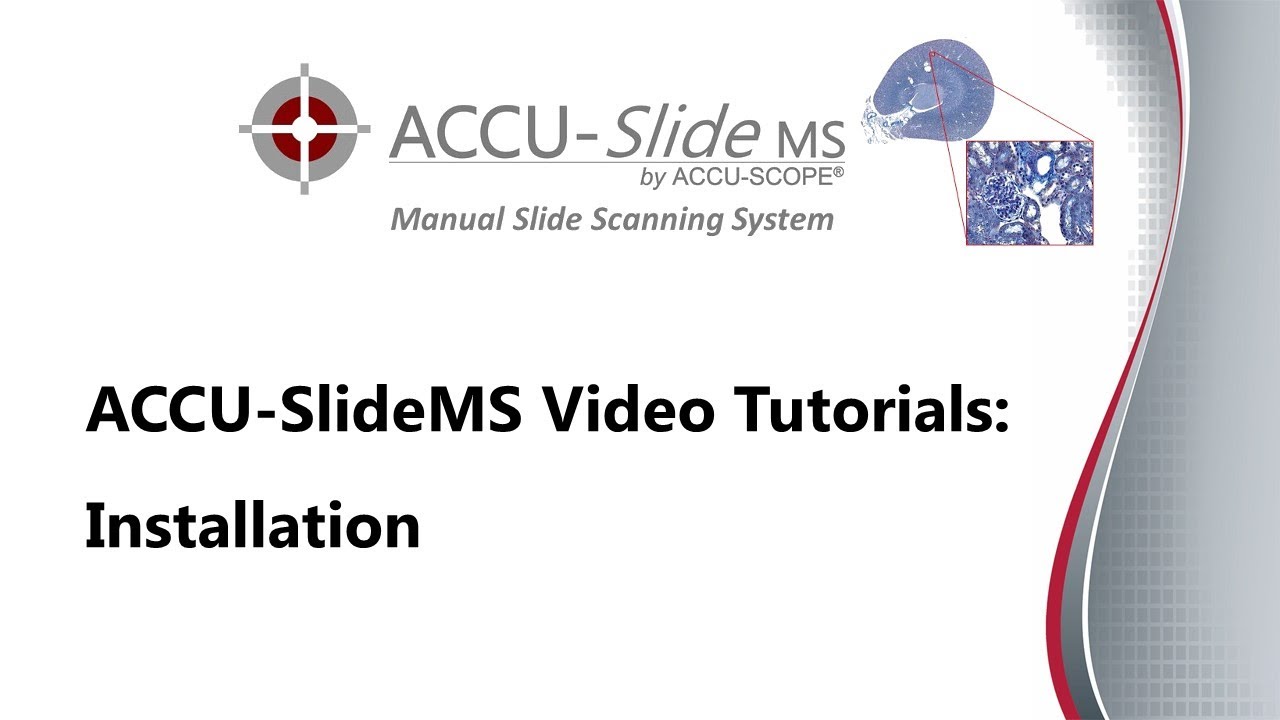 ACCU-SlideMS Video Tutorials: Installing ACCU-SlideMS - YouTube
