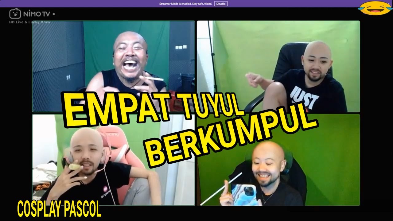 SATU DISCORD COSPLAY PASCOL... FUNY, ELLE & LUAN BIKIN NGAKAK.. - YouTube
