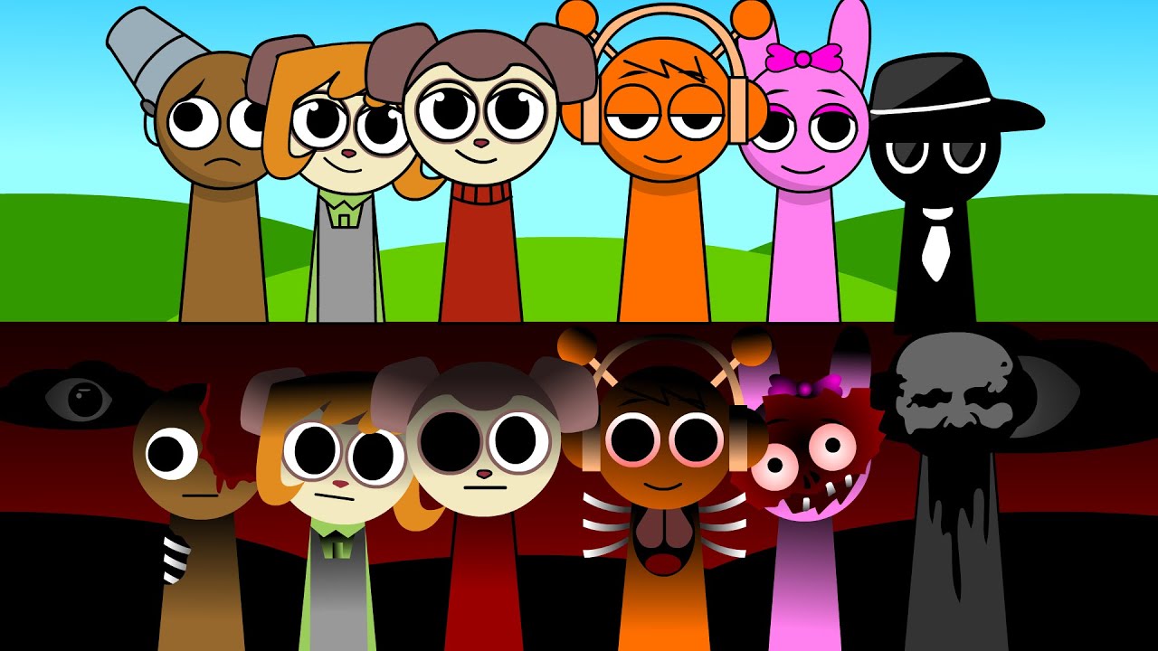 Incredibox Sprunki - Normal Version Vs Horror Version NEW - YouTube