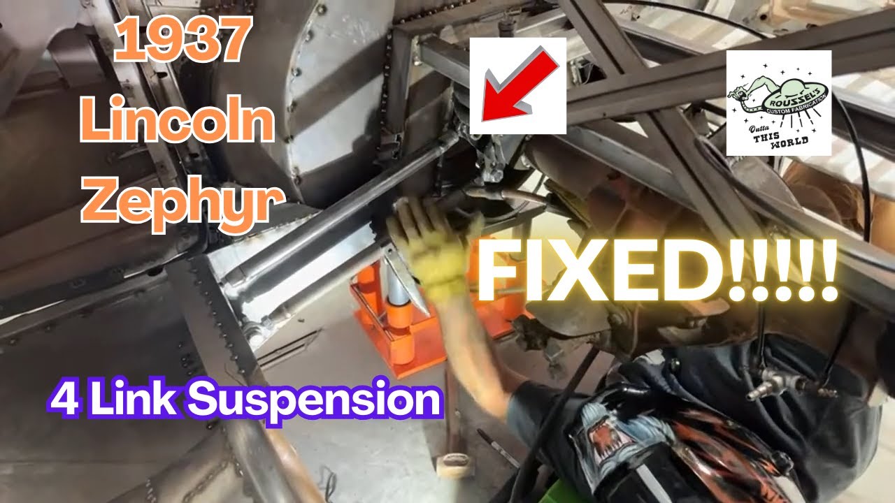 Full Custom Ian Live In The Shop:1937 ZEPHYR 4 LINK FIXED 😎 Thursday ...