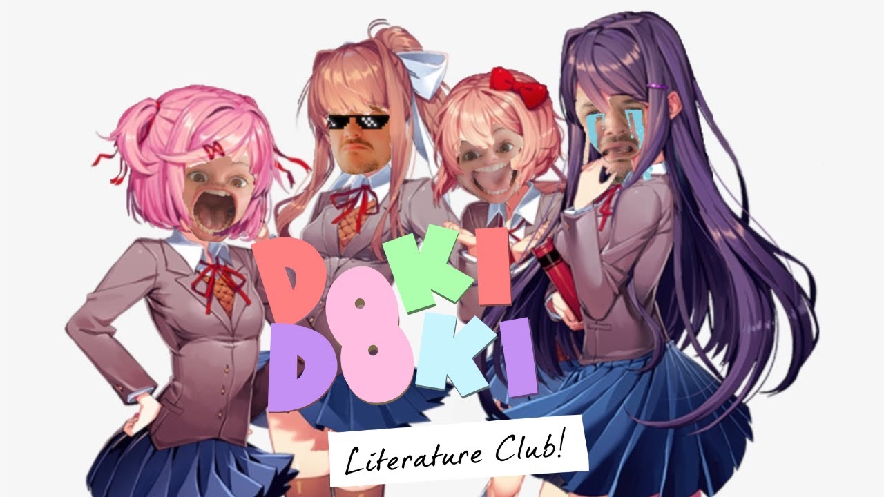 EAST LONDON GEEZERS! // DOKI DOKI LITERITURE CLUB // Part 1 - YouTube
