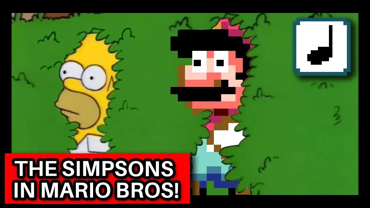 The Simpsons Grace Super Mario Maker 2 with their Musical Presence ...
