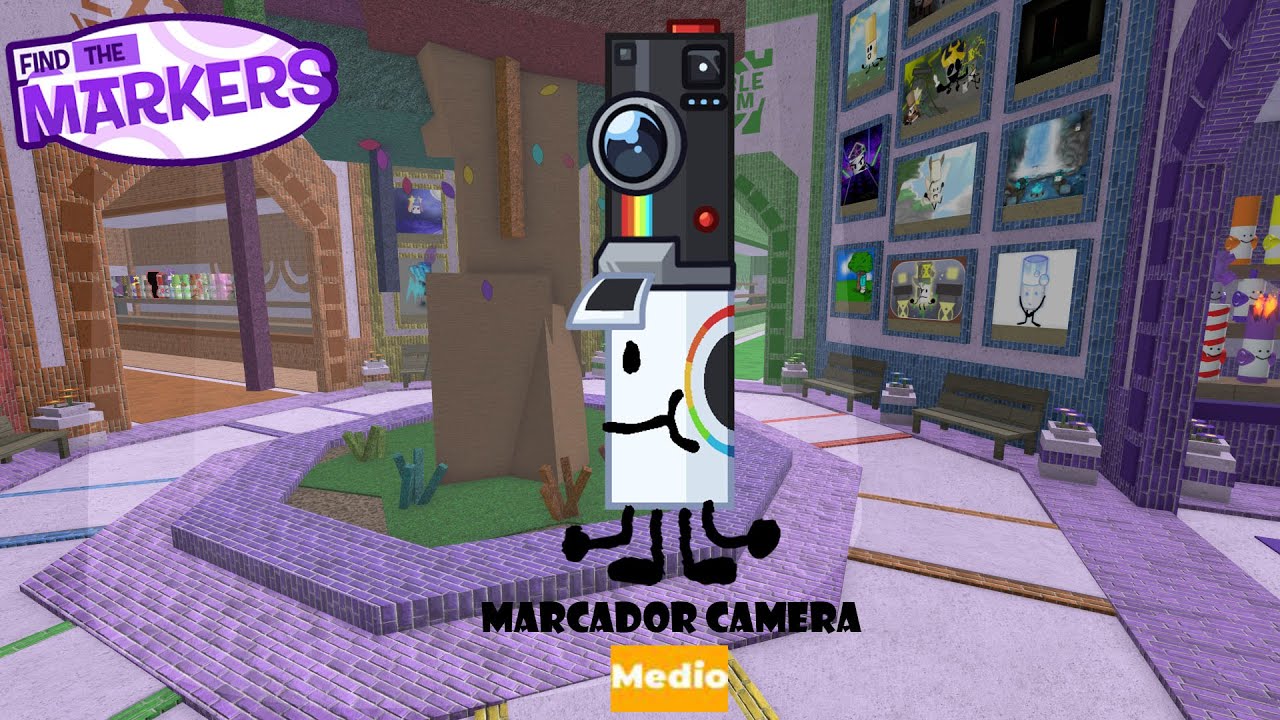 Como conseguir el camera marker en Find The Markers Roblox - YouTube