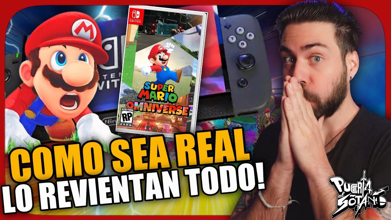 💥Super Mario OMNIVERSE!? Si esto es REAL NINTENDO LO PETA! Así podría ...