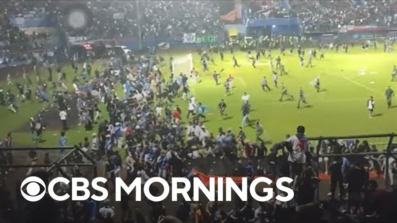 125 dead after Indonesia soccer stampede - YouTube