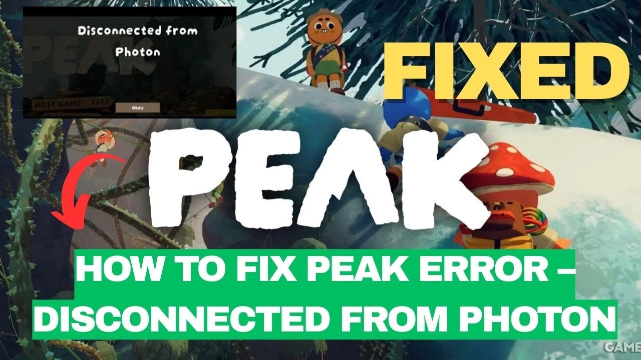 ⚡ How To Fix Peak Error – Disconnected from Photon (2025) | 100% ...