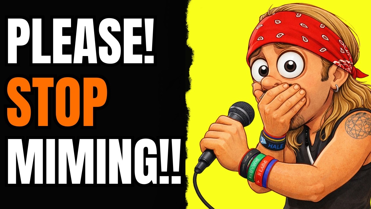 10 Rock Bands CAUGHT Lip Syncing On Stage - YouTube