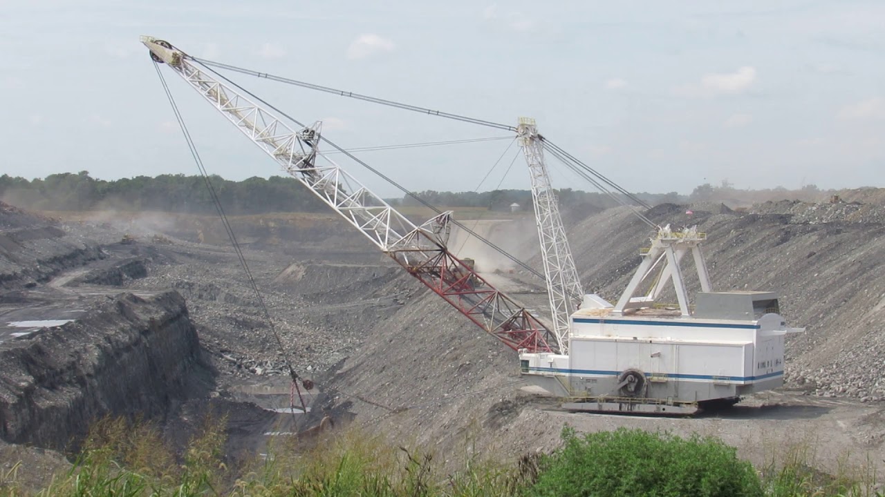 Bucyrus Erie 2570 aka Big Kate - YouTube
