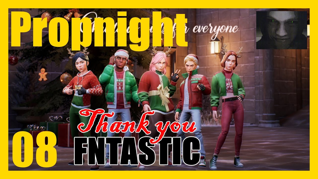 Propnight 08 | FREE NOW: 5 New Christmas skins and 500 propcoins ...
