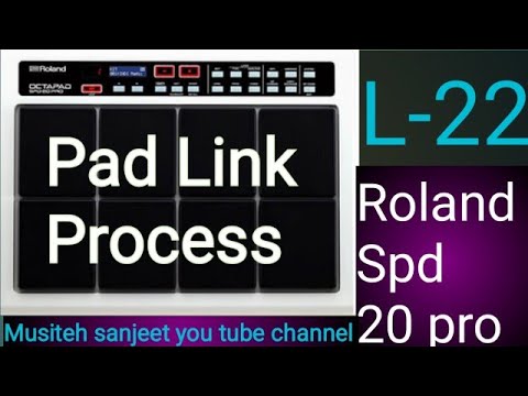 PAD# LINK# SETTING3ROLAND#SPD 20 PR0# L-22 - YouTube
