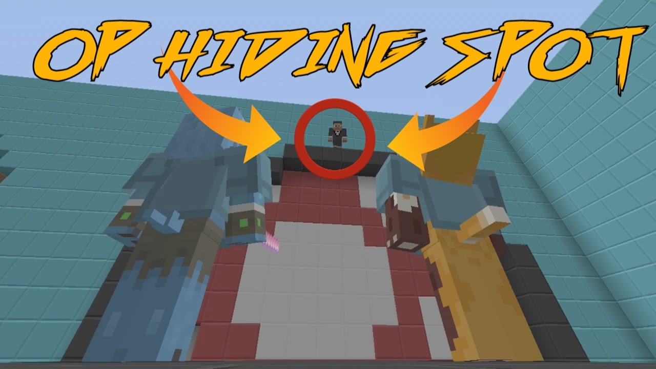 OP HIDING SPOT IN HIDE AND SEEK - Minecraft Xbox - YouTube