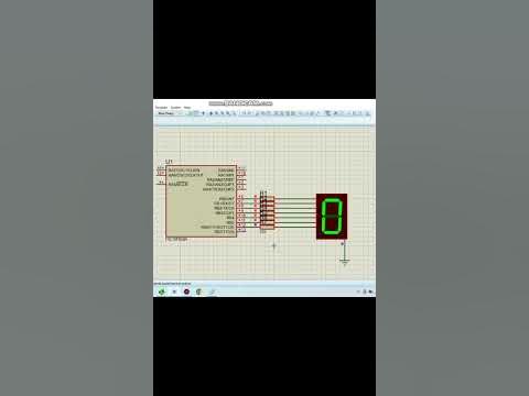 seven segment display 0 - F sayıcı 16f628a ccs c compiler - YouTube