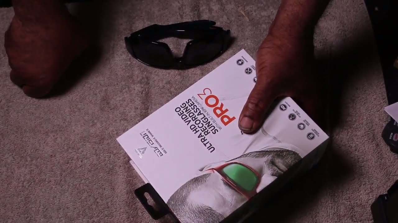 GoVision Ultra HD Pro 3 Camera Glasses happily surprised. - YouTube
