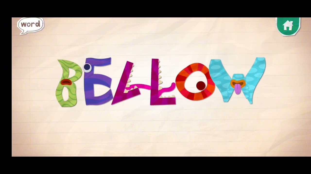let's learn letter riddles: the word bellows and its meaning Endless ...