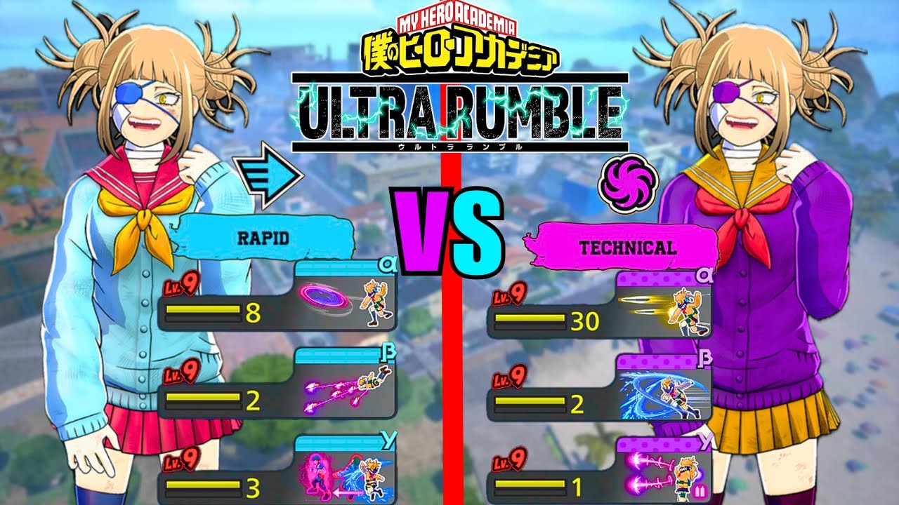 RAPID TOGA VS TECHNICAL TOGA WHO’S BETTER? My Hero Ultra Rumble (10KO’s ...