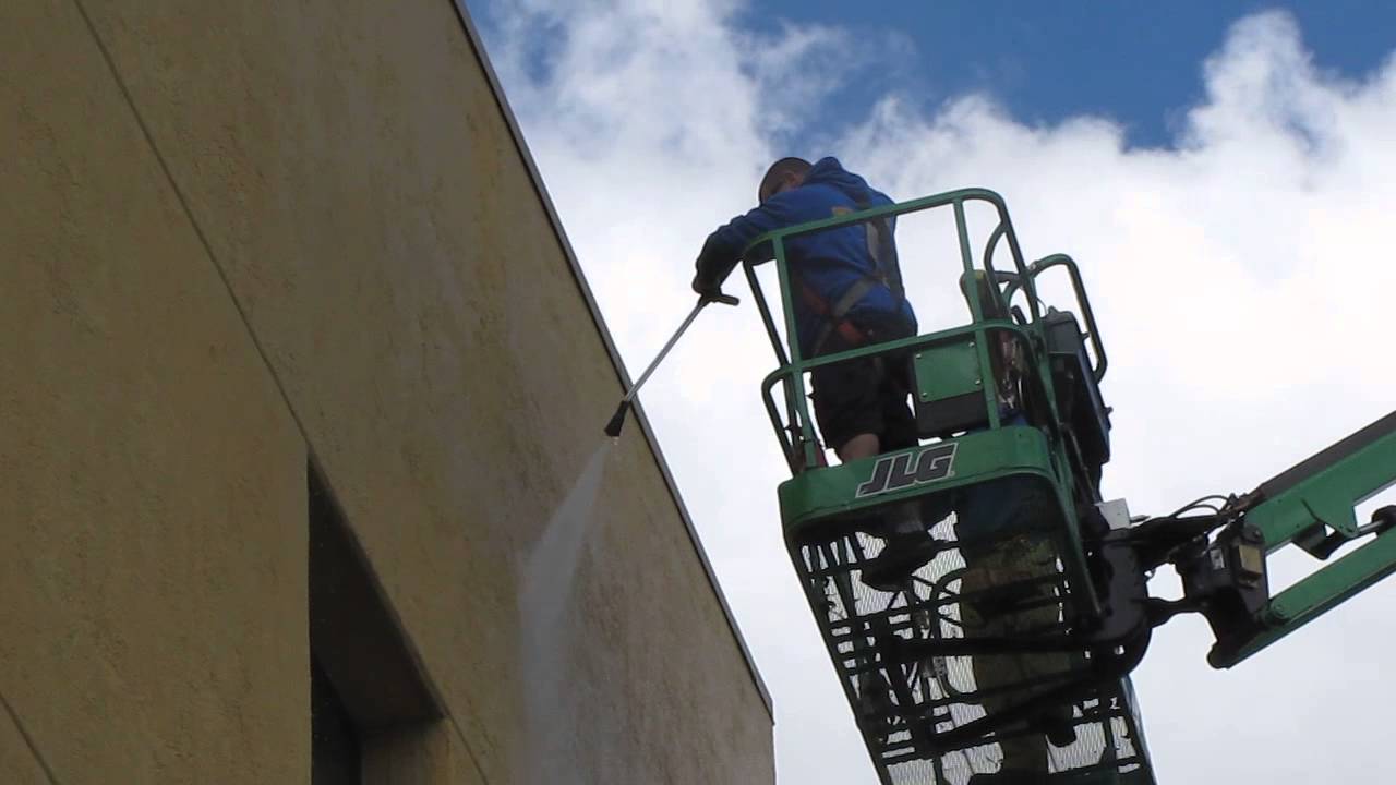 Squeaky Clean commercial pressure washing - YouTube