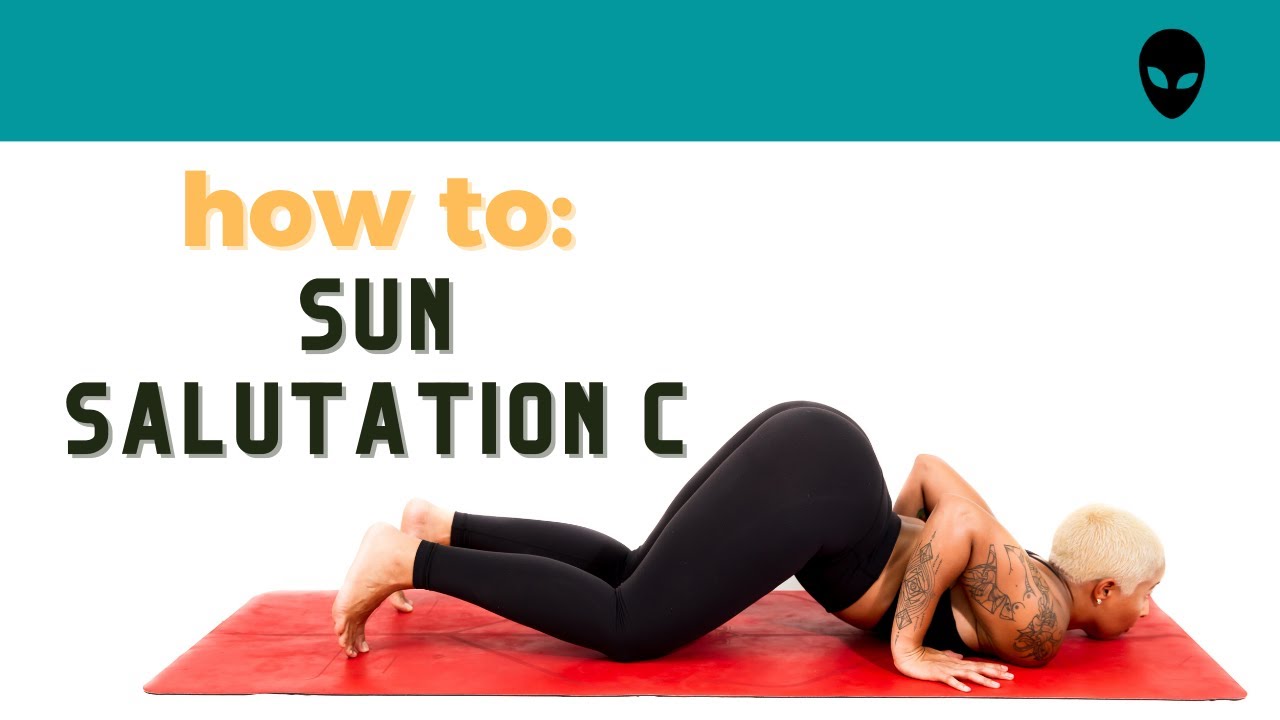 How To Sun Salutation C Youtube