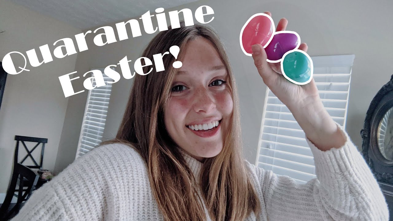 Easter in Quarantine vlog!! 2020 🐣 - YouTube
