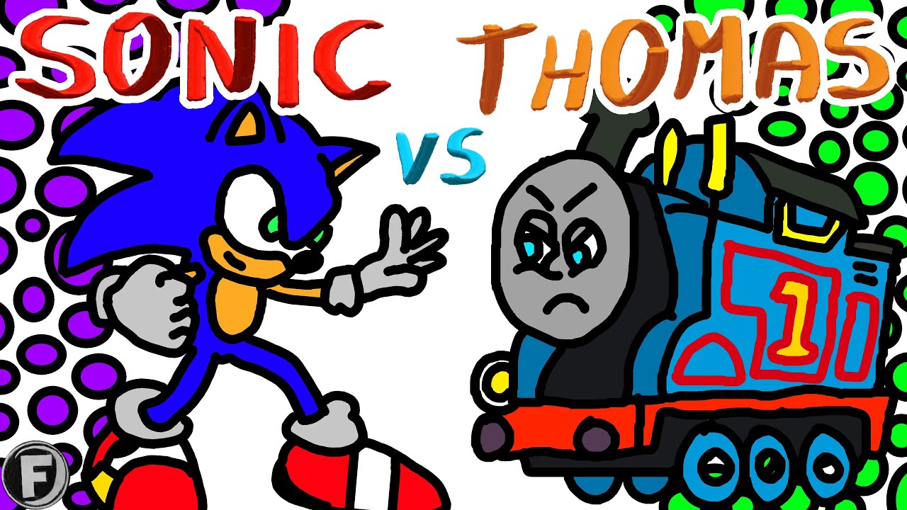 Sonic vs Thomas (Historias de EFE) #historiasdeefe #thomas #sonic - YouTube