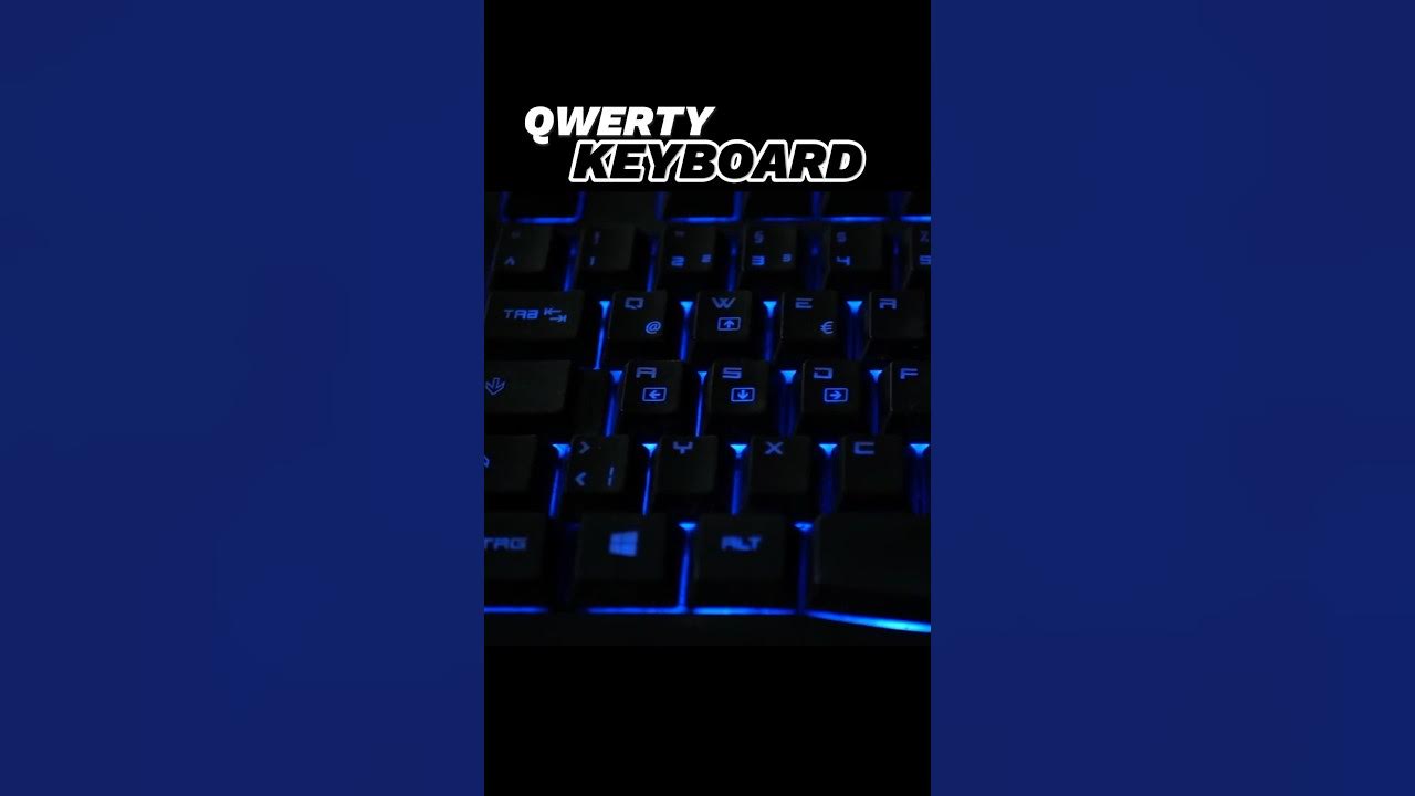 Why keyboard is not arranged alphabetically? #shorts #qwerty - YouTube