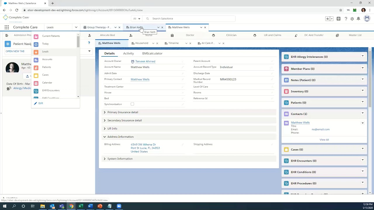Elixir EHR and Salesforce: Feature Overview of Elixir - YouTube