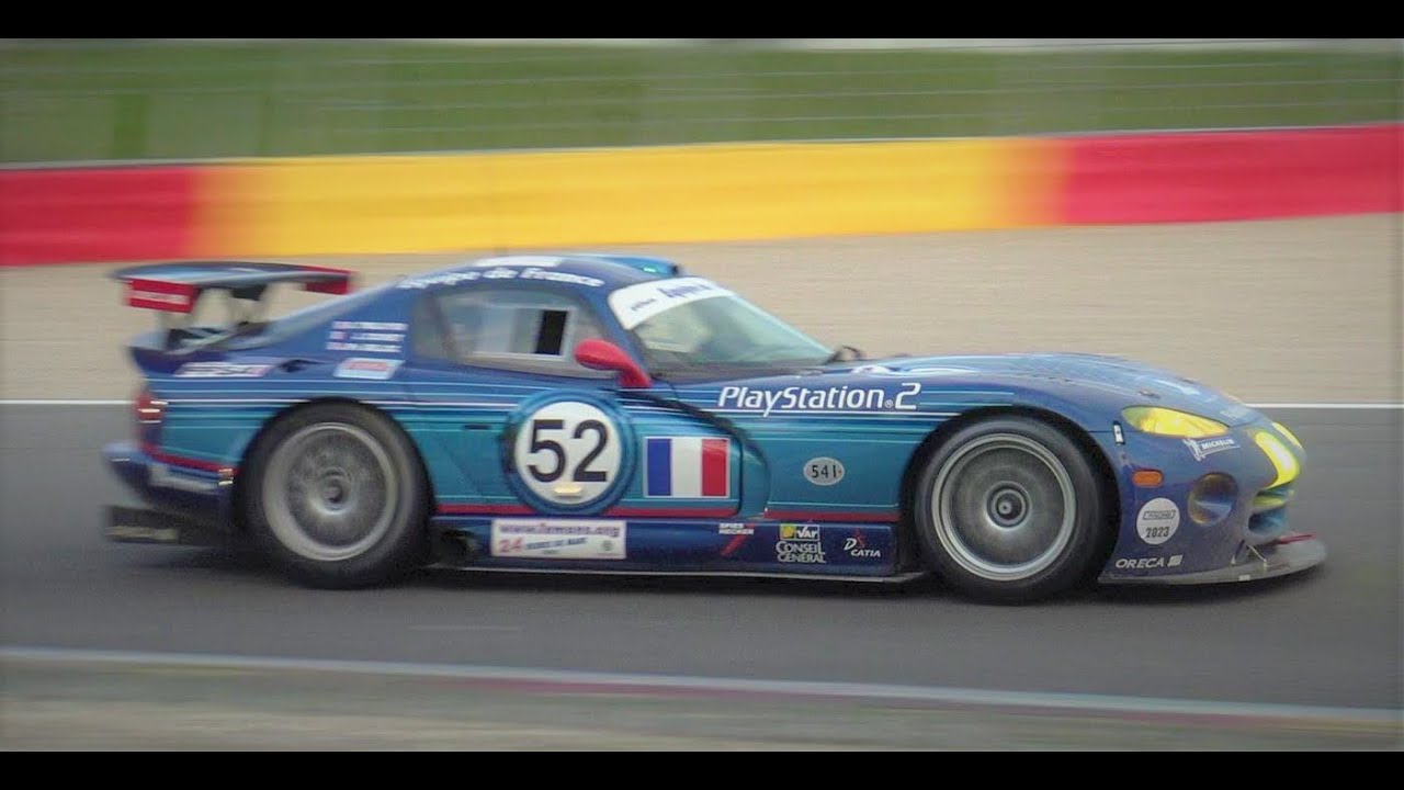 Iconic Viper GTS-R Spa Classic 2023 : Huge V10 Sound + Onboard Florent ...