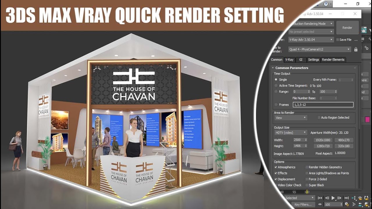 3DS MAX VRAY QUICK RENDER SETTING #3dsmax #vray #3dscreation - YouTube