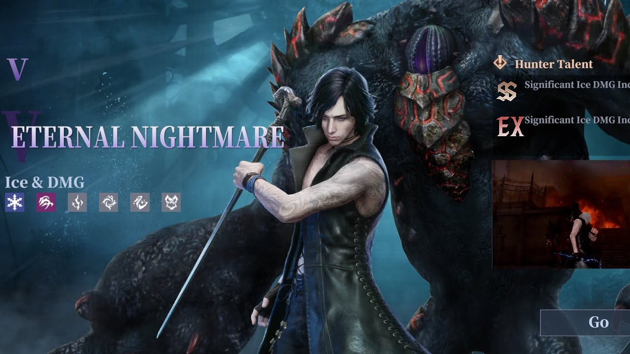 DMC- peak of combat | 25000+ crystals - V eternal nightmare and ...