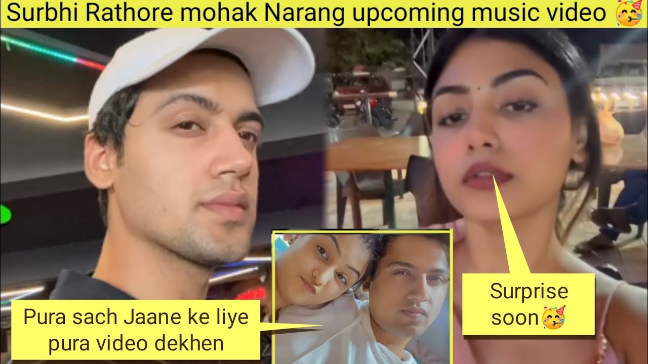 Mohak Narang and Surbhi Rathore together 🥳 ️Surbhi Rathore going on ...