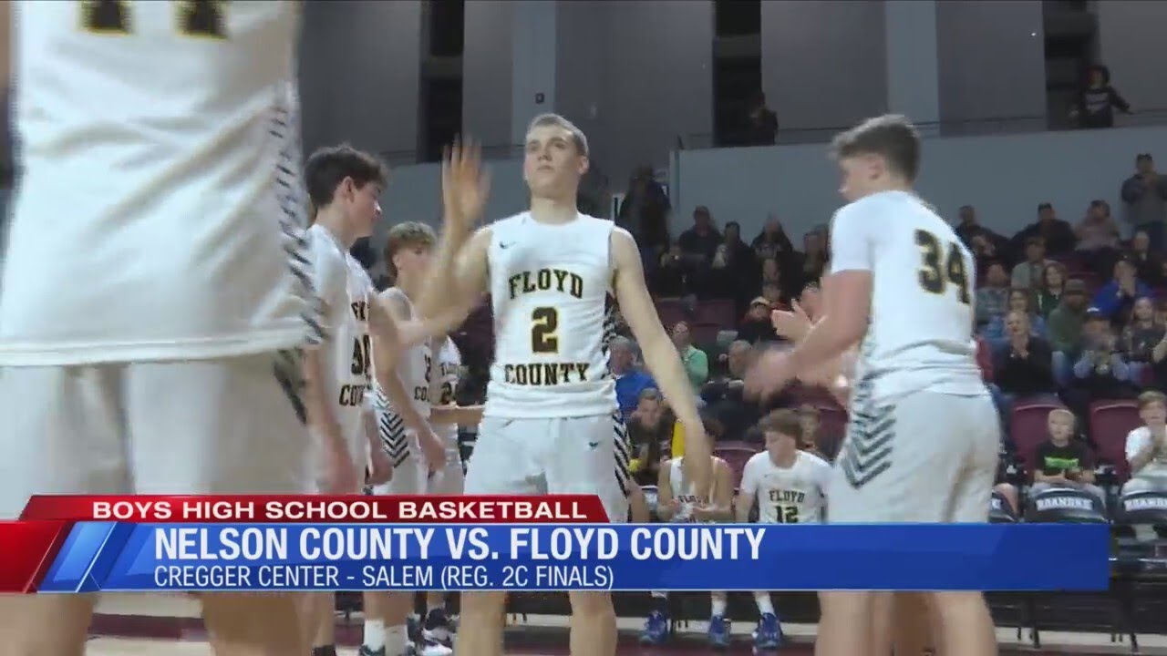 Boys High School Basketball - Nelson County vs. Floyd County - YouTube